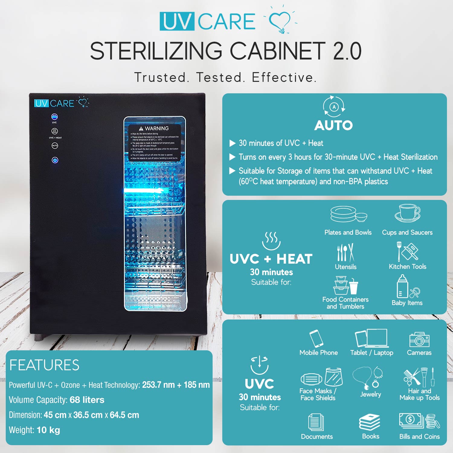 Sterilizing Cabinet 2.0 | UV Care
