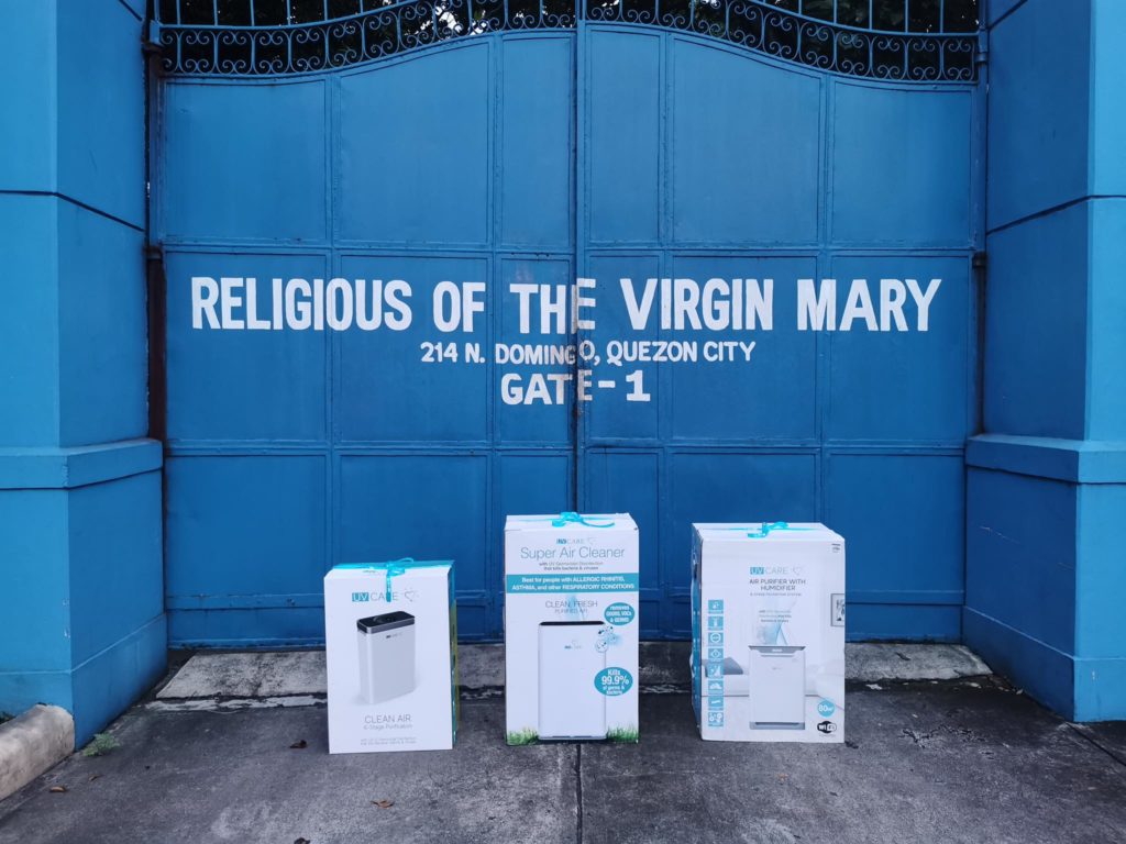 UV Care Donates to RVM Sisters Convent Quezon City